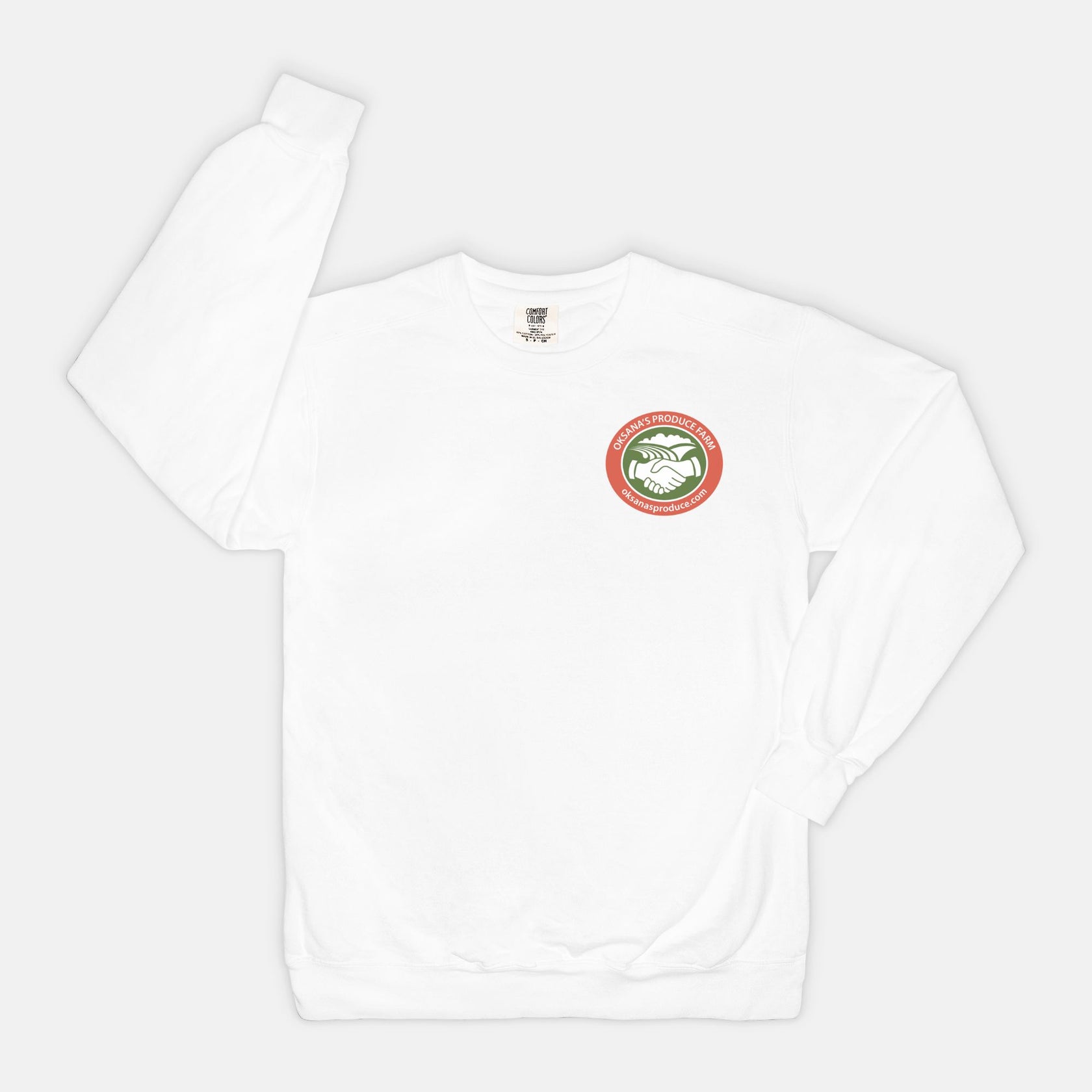 Stay Wild Comfort Color Crewneck Sweatshirt – Oksana's Produce Farm